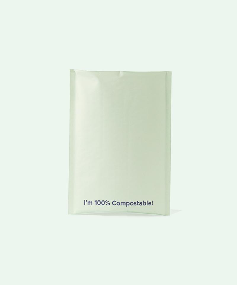 Stock Compostable Bubble Mailer Standard (10x15 inches) / 500
